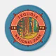 Sequoia National Park Retro Compass Emblem Magnet | Zazzle