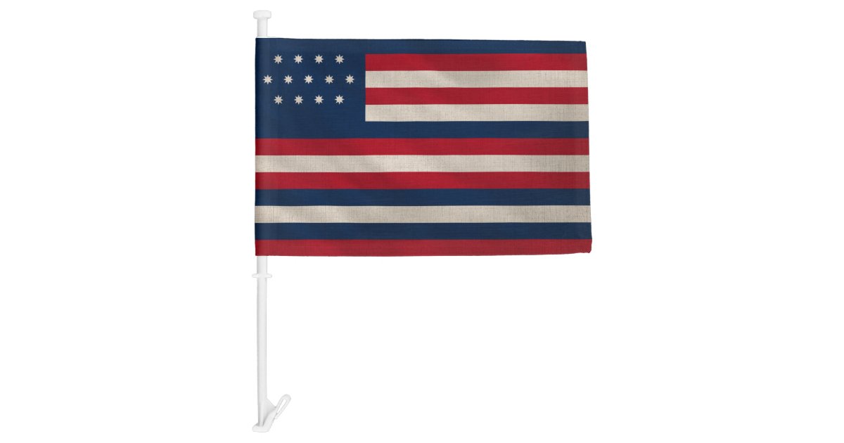Serapis (John Paul Jones) USA Car Flag | Zazzle