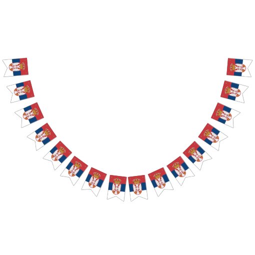 Serbian Flag & Party Serbia Banners /Weddings | Zazzle