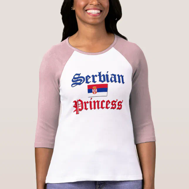 Serbian Princess T-Shirt | Zazzle