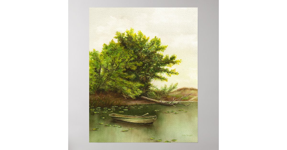 Serene Solitude Print | Zazzle