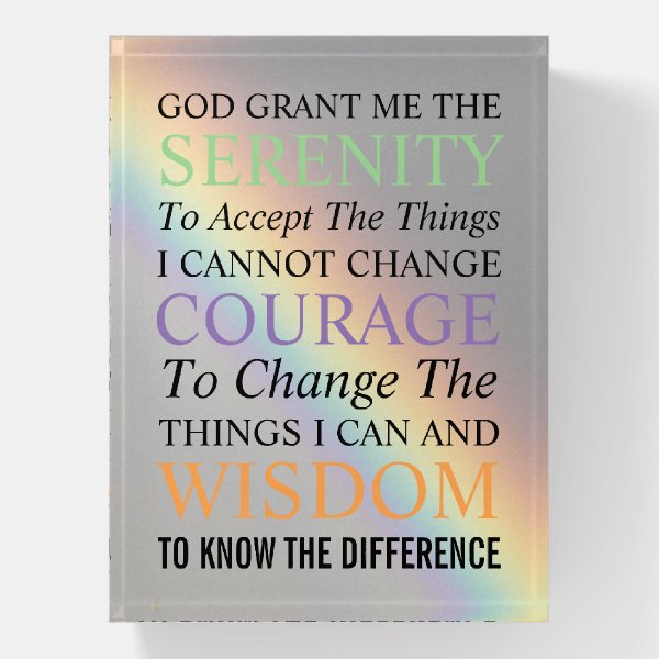 Personalized Serenity Prayer Gifts on Zazzle