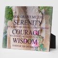 Serenity Prayer Roses Photo Plaque | Zazzle