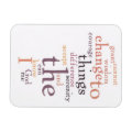 Serenity Prayer Word Art Magnet | Zazzle