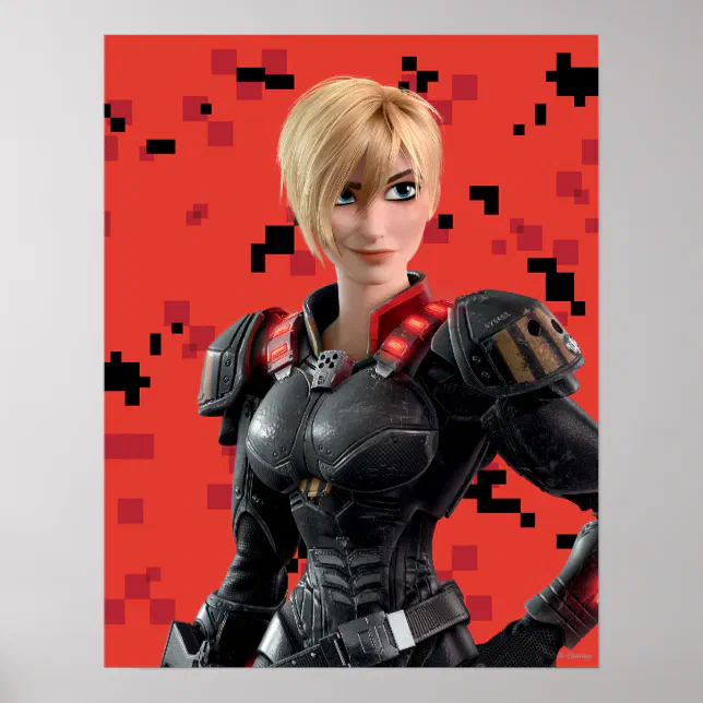 Sergeant Tammy Calhoun with Hand on Hip Poster | Zazzle