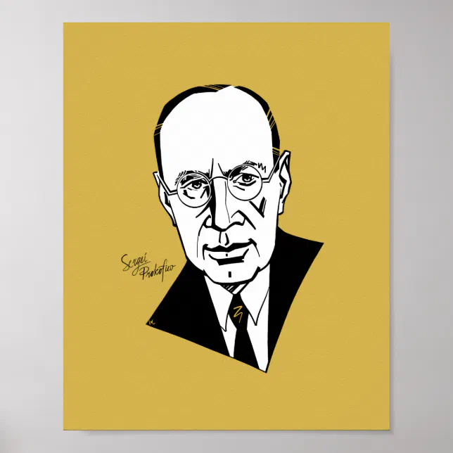 Sergei Prokofiev Poster | Zazzle