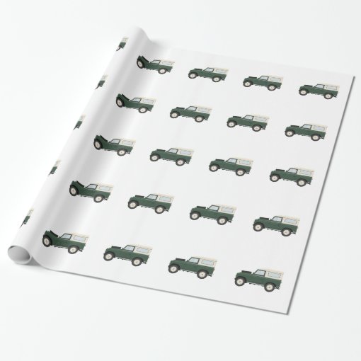 Series Land Rover Wrapping Paper | Zazzle