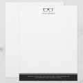 Serious Spectacles | Funny Custom Name Letterhead | Zazzle