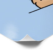 SERIOUSLY SKEPTICAL BEAR by Boynton Poster | Zazzle