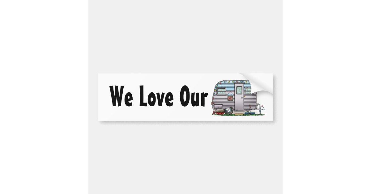Serro Scotty Camper Bumper Sticker | Zazzle