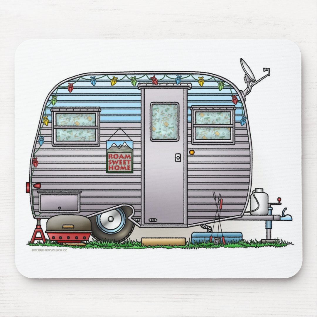 Serro Scotty Camper Mousepad | Zazzle