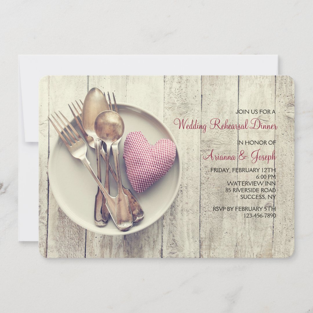 Served With Love Invitation | Zazzle