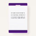 Service Dog In Training Custom Logo Photo ID Badge | Zazzle