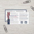 Service Dog Info Card: Quick Facts Business Card | Zazzle