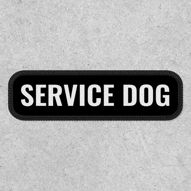 Service Dog Patch | Zazzle