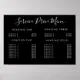 Service Price Menu Custom Make Printed Poster | Zazzle