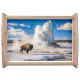 Serving Tray-Yellowstone Buffalo Serving Tray | Zazzle