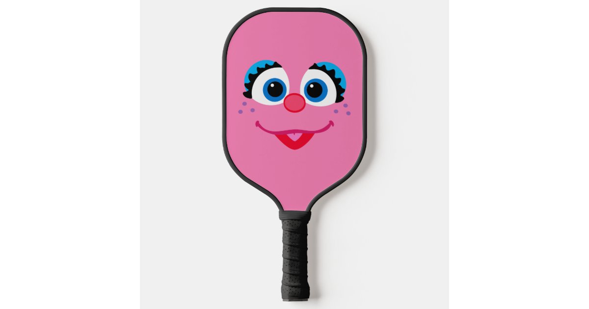 Sesame Street Abby Cadabby Face Pickleball Paddle | Zazzle