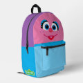 Sesame Street Abby Cadabby Face Printed Backpack | Zazzle