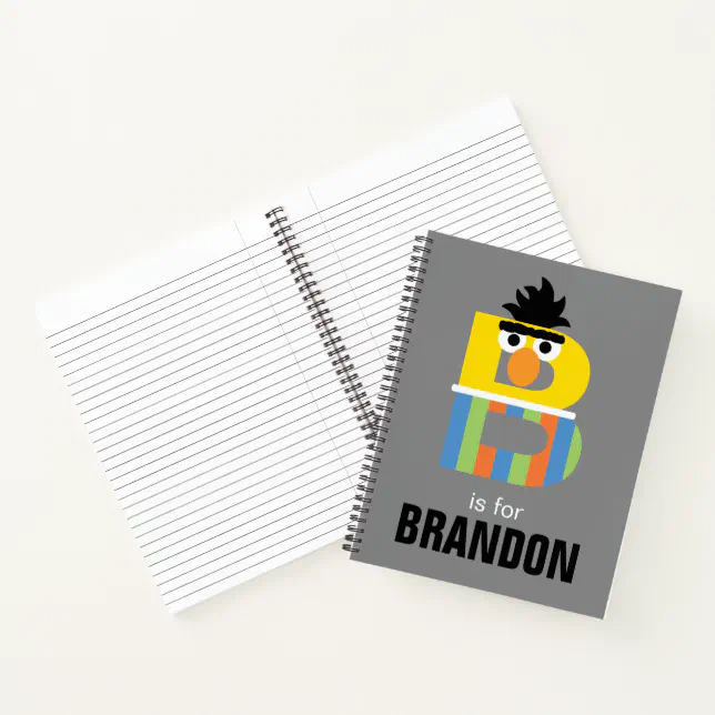 Sesame Street | B is for Bert Notebook | Zazzle