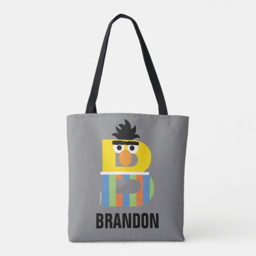 Sesame Street | B is for Bert Tote Bag | Zazzle