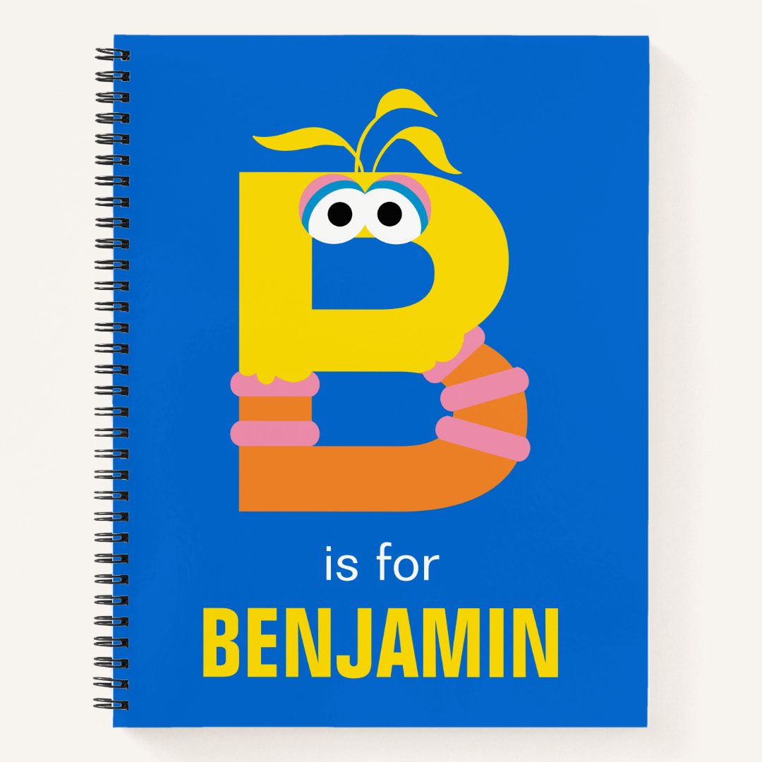 Sesame Street | B is for Big Bird Notebook | Zazzle