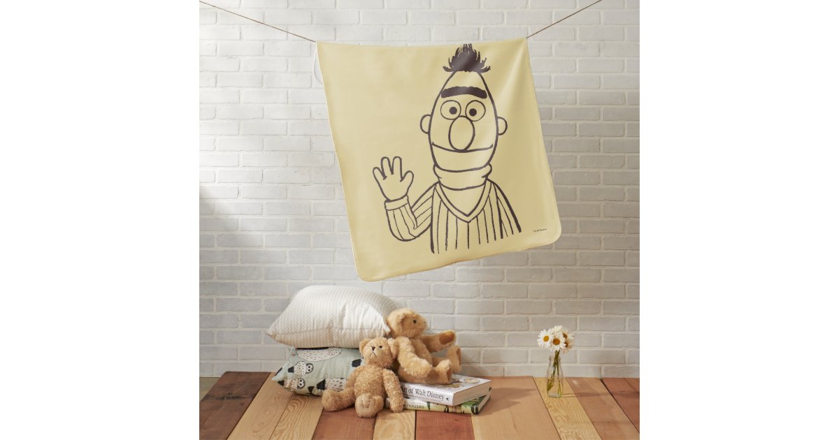 Sesame Street | Bert Baby Blanket | Zazzle