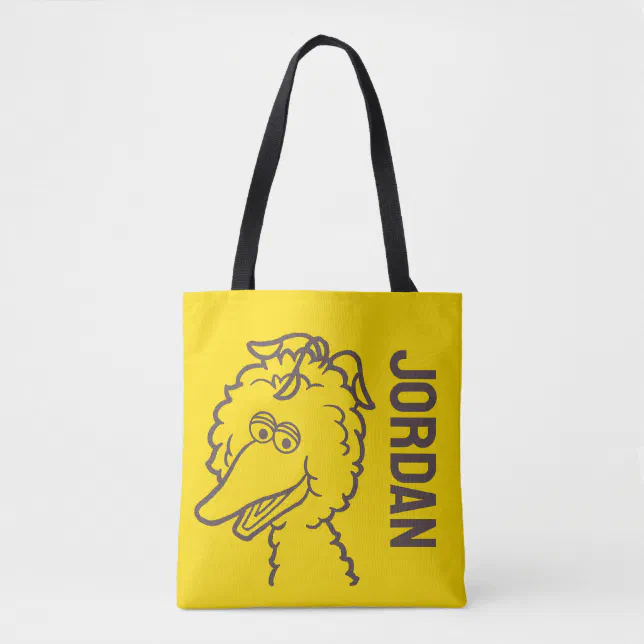 Sesame Street | Bird Bird | Add Your Name Tote Bag | Zazzle