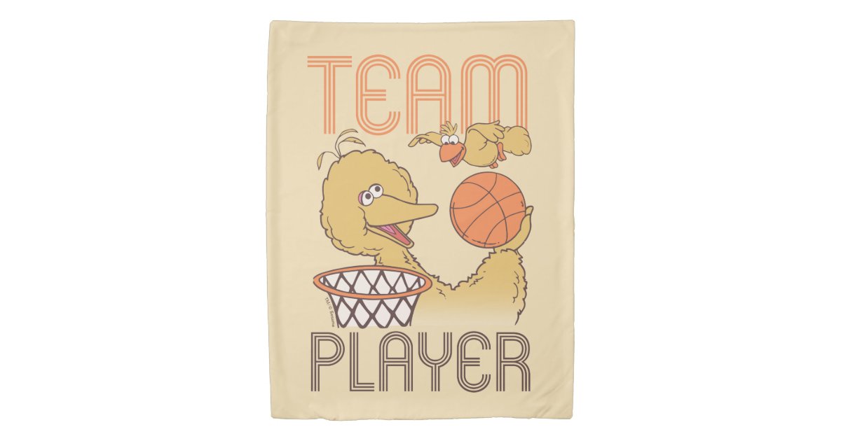 Sesame Street | Bird Bird Team Player Duvet Cover | Zazzle