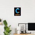 Sesame Street | C is for Cookie Monster Poster | Zazzle