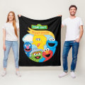 Sesame Street Character Art Fleece Blanket | Zazzle