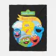 Sesame Street Character Art Fleece Blanket | Zazzle