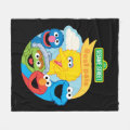 Sesame Street Character Art Fleece Blanket | Zazzle