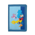 Sesame Street | Colorful Sesame Street Pals Trifold Wallet | Zazzle