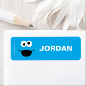 Sesame Street Cookie Monster Back to School Labels | Zazzle