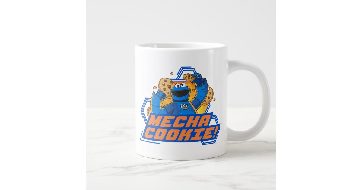 Sesame Street | Cookie Monster Mecha Cookie! Giant Coffee Mug | Zazzle