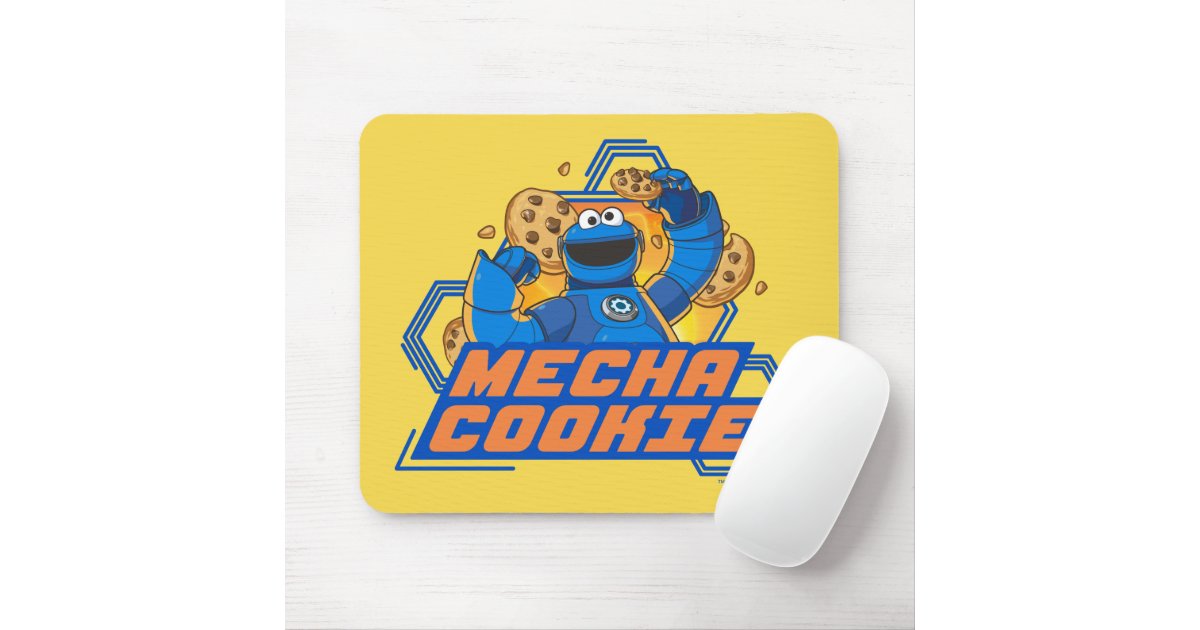 Sesame Street | Cookie Monster Mecha Cookie! Mouse Pad | Zazzle