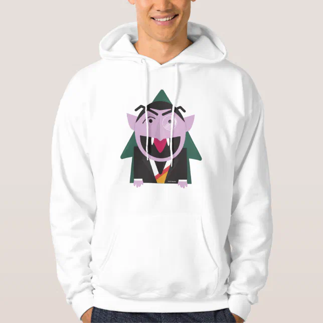 Sesame Street | Count von Count Illustration Hoodie | Zazzle