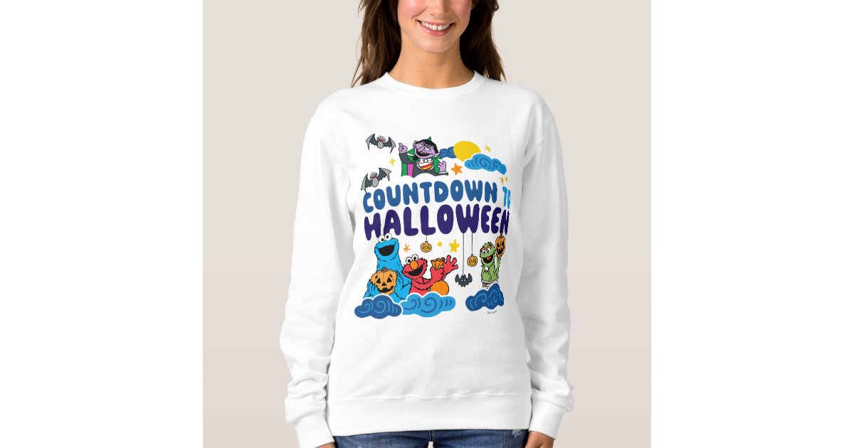 Sesame Street | Countdown to Halloween Sweatshirt | Zazzle