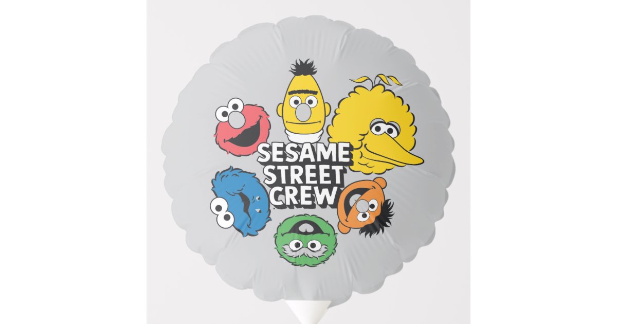 Sesame Street Crew Balloon | Zazzle
