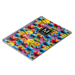 Sesame Street Crew Pattern | Add Your Name Notebook | Zazzle