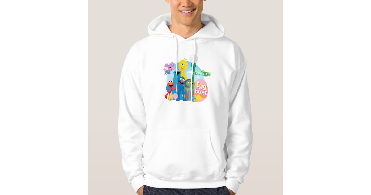 Sesame Street Easter Egg Hunt Hoodie | Zazzle