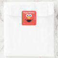 Sesame Street Elmo | A Gift From - Birthday Square Sticker | Zazzle
