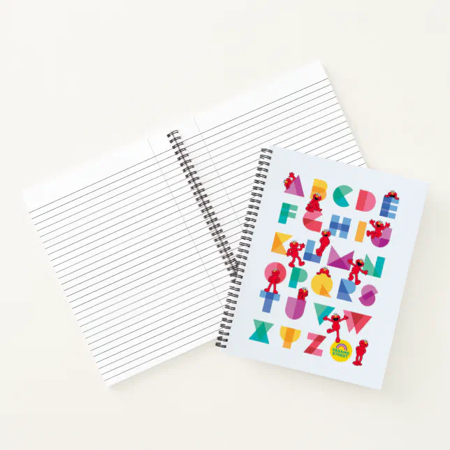 Sesame Street | Elmo Alphabet Notebook | Zazzle