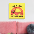 Sesame Street | Elmo Be Kind to Your Mind Canvas Print | Zazzle