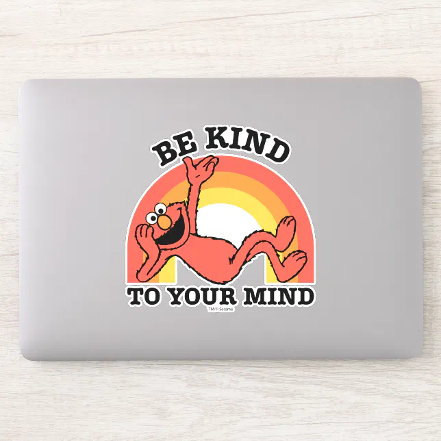 Sesame Street | Elmo Be Kind to Your Mind Sticker | Zazzle