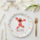 Sesame Street Elmo | Birthday Crayon Paper Plates | Zazzle