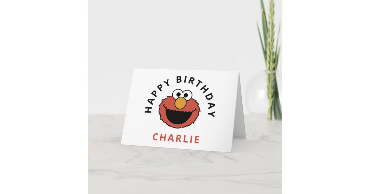 Sesame Street | Elmo Card | Zazzle