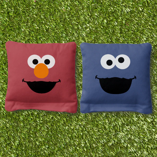 Sesame Street | Elmo & Cookie Monster Cornhole Bags | Zazzle