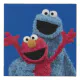 Sesame Street | Elmo & Cookie Monster Faux Canvas Print | Zazzle